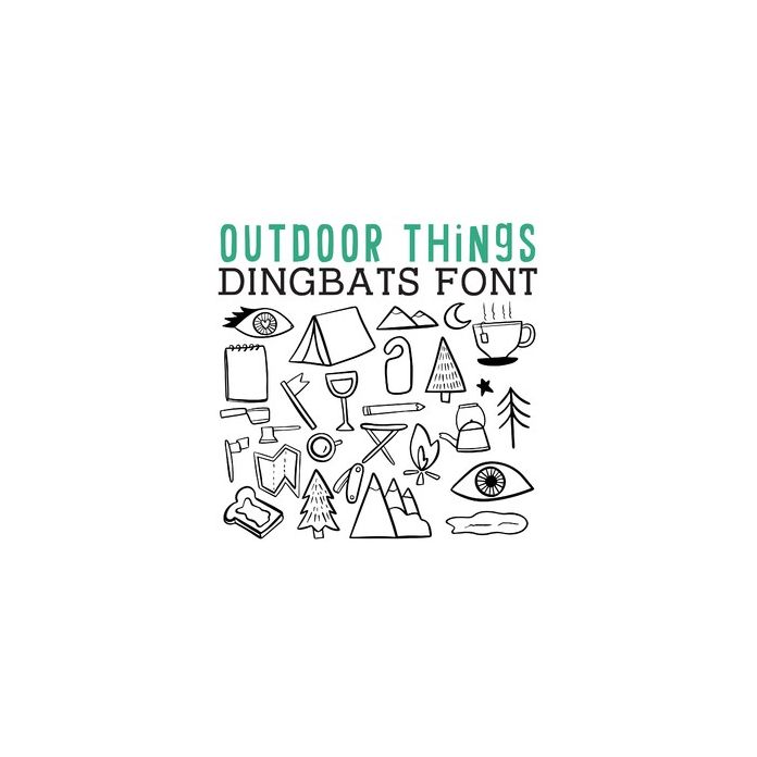 CG Outdoor Things Dingbats