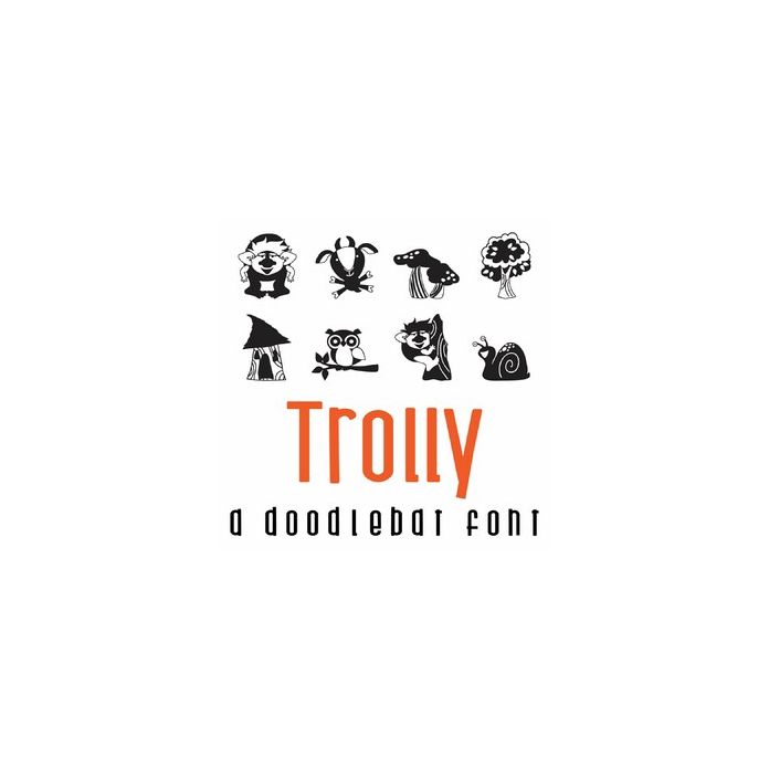 Trolly Doodlebat Font