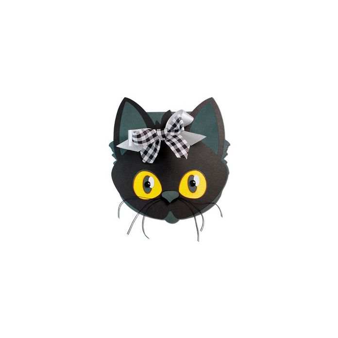 Black Cat Open Mouth Treat Box