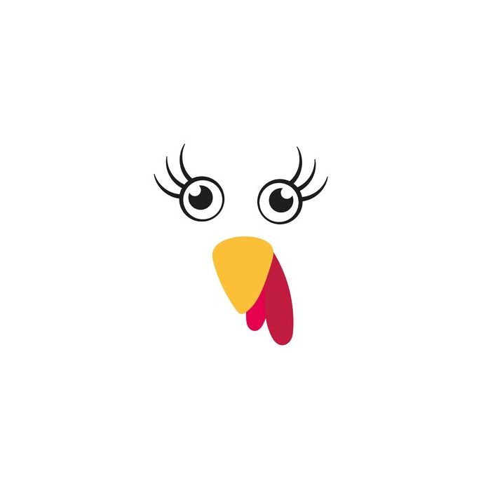 Lady Turkey Face