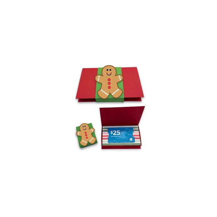 Gingerbread Man Gift Card Holder