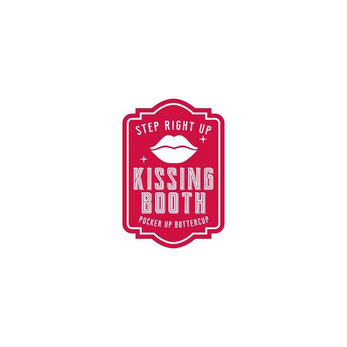 kissing booth label