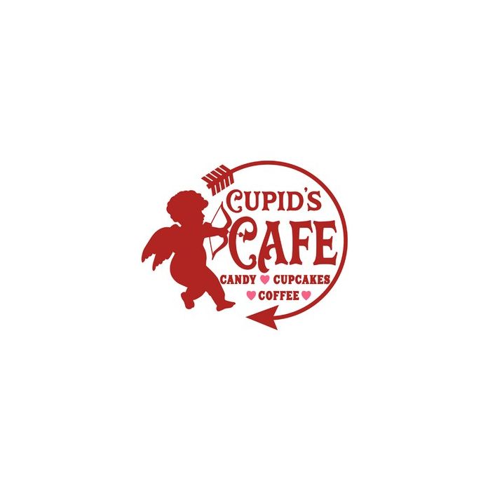 Cupid's Cafe Circle Sign