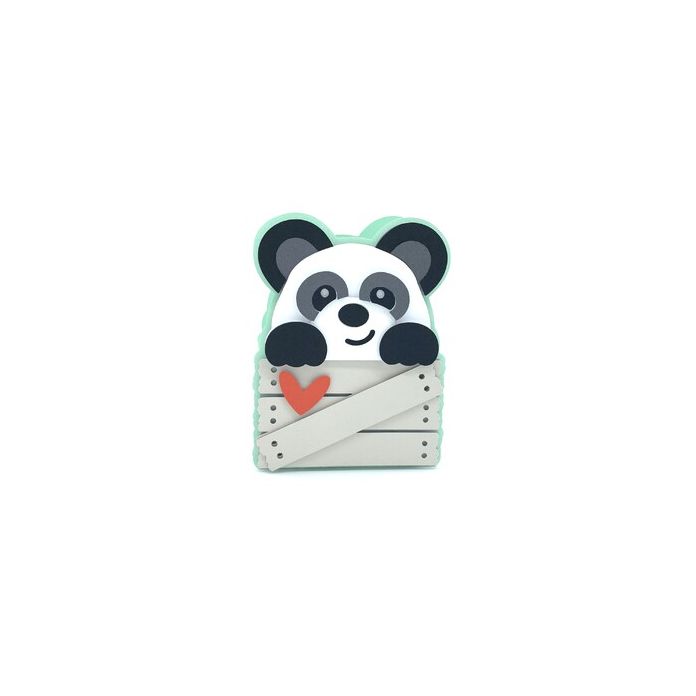 panda bear in the box