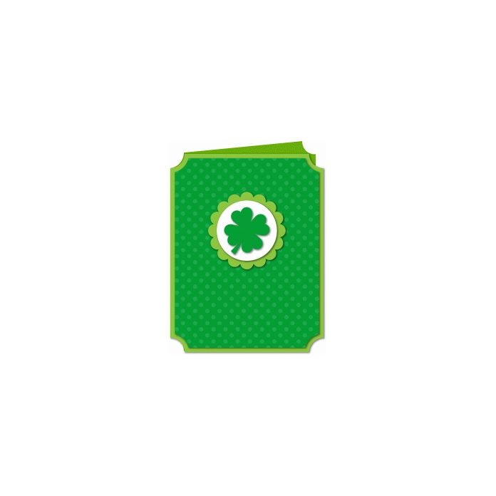 'shamrock' card