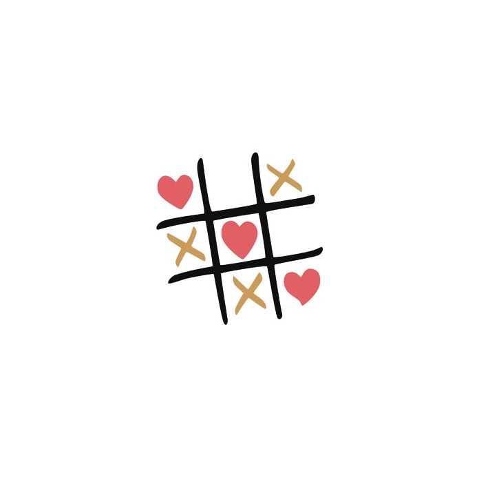 Tic Tac Toe Hearts