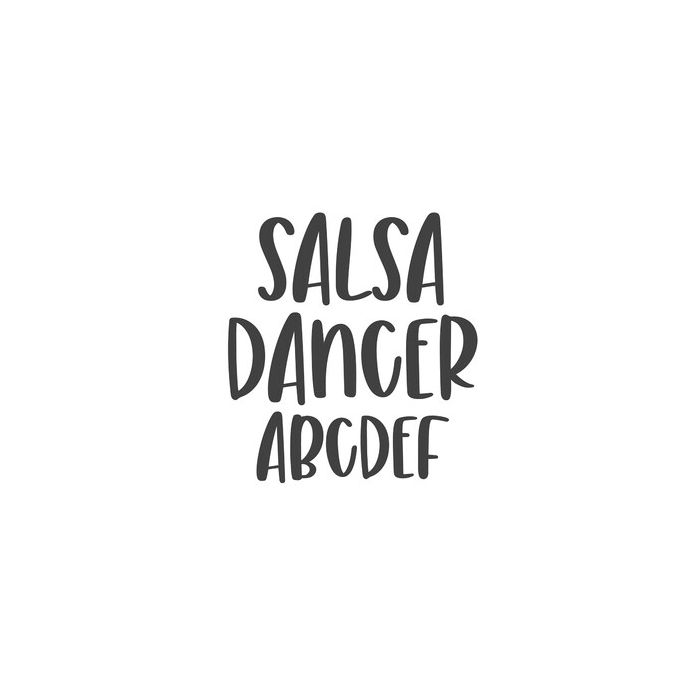 BFC Salsa Dancer Brush Font