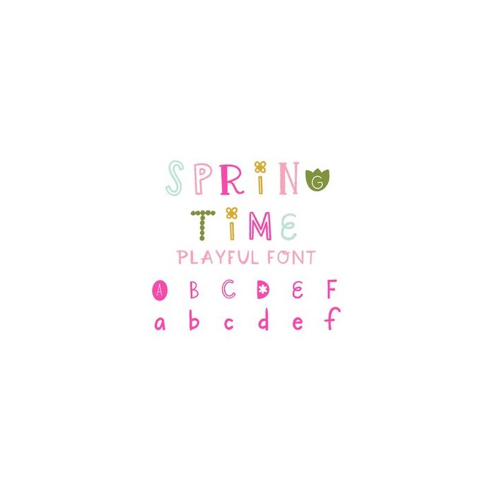 Springtime Font