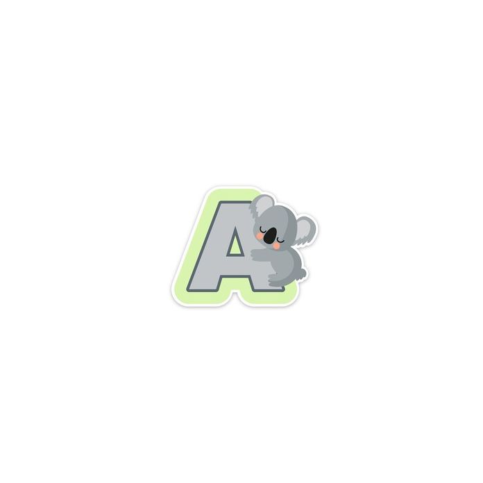 Koala letter A