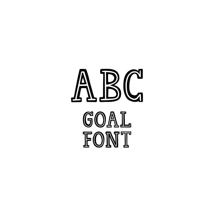 Goal Font