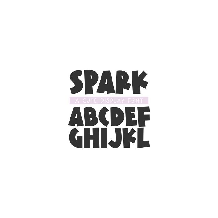 BFC Spark Playful Bold Display Font