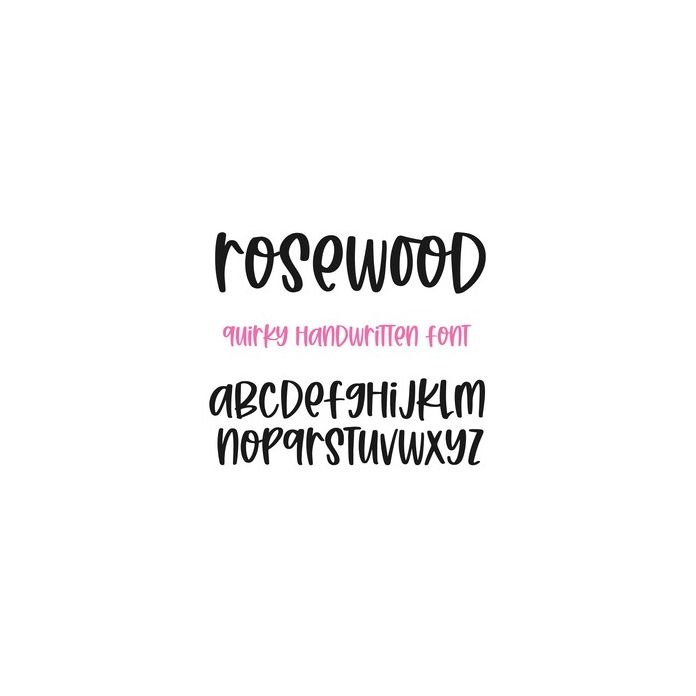 Rosewood Font