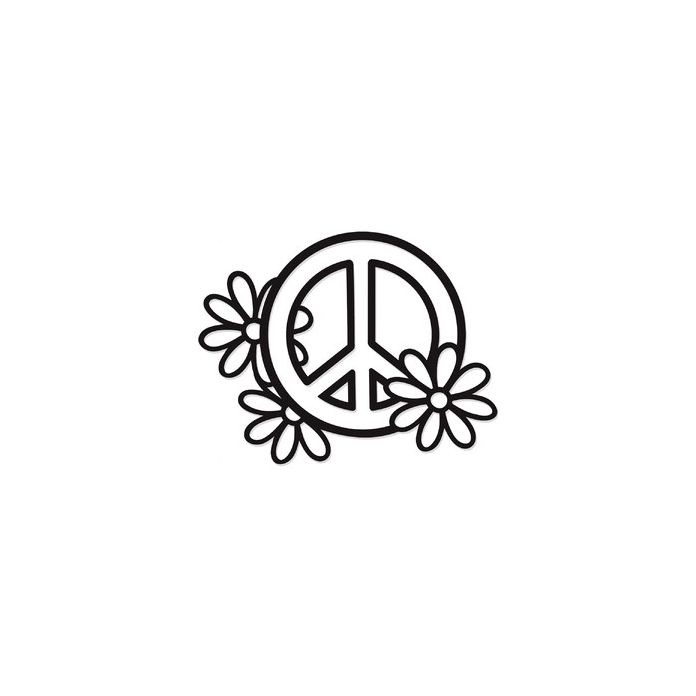 Peace Sign Flowers