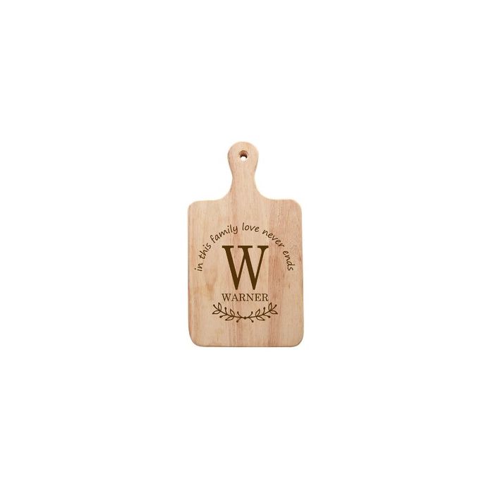 Plaque Flourish Round Family Love