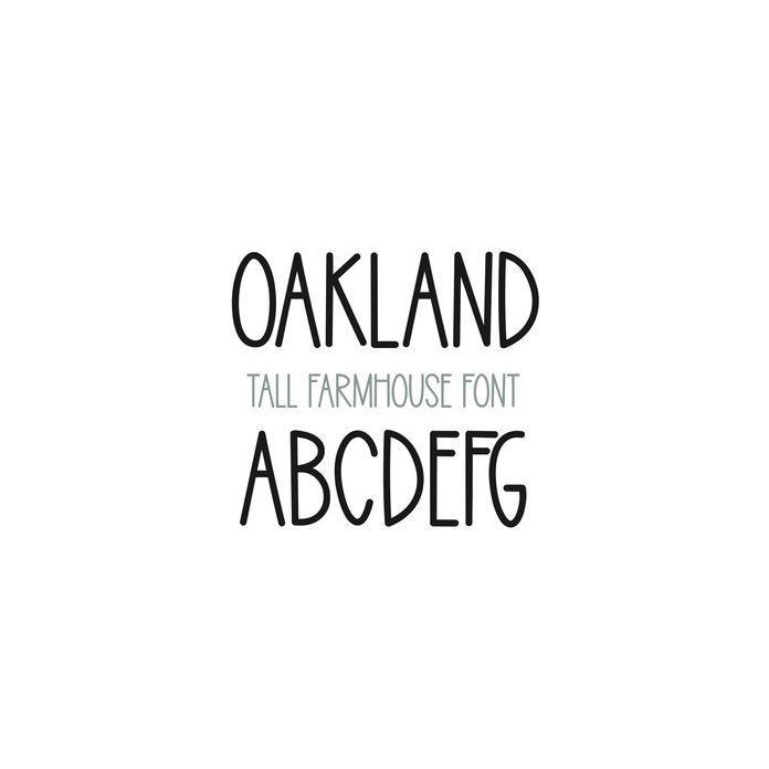 Oakland Font