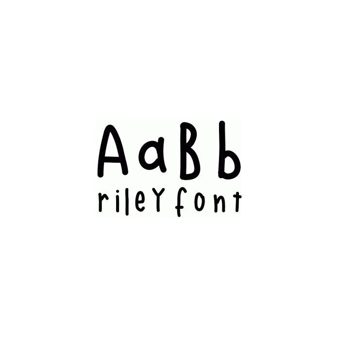 riley font