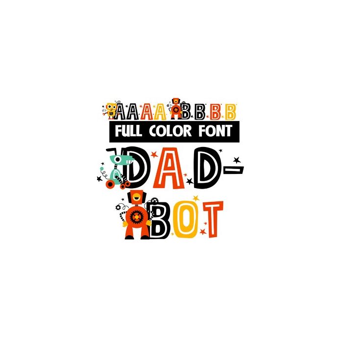 Dadbot Color Font