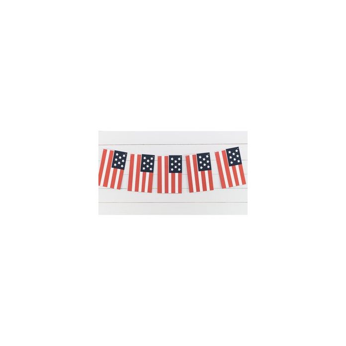 American Flag Garland