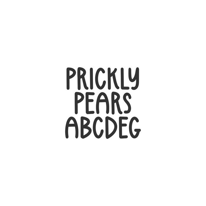 BFC Prickly Pears Farmhouse Font