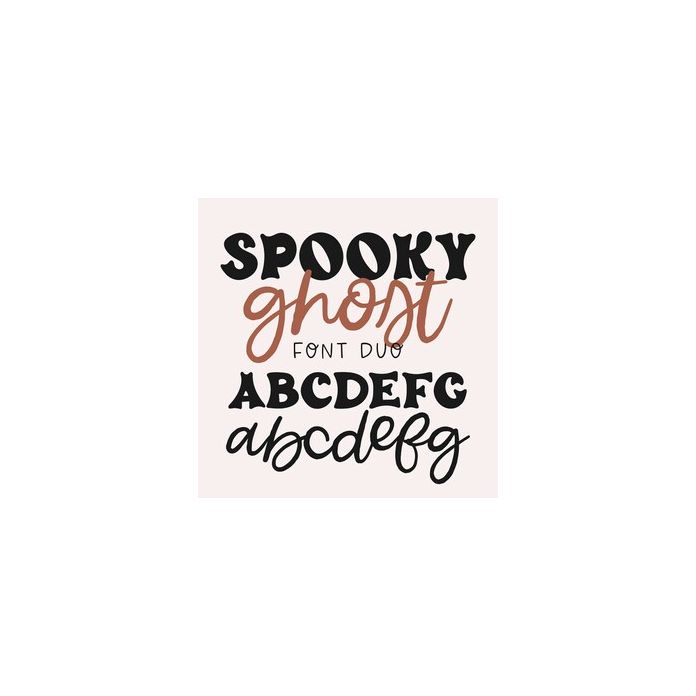 Spooky Ghost Font Family