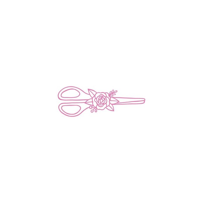 floral scissors
