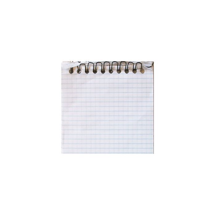 Spiral Notebook Page