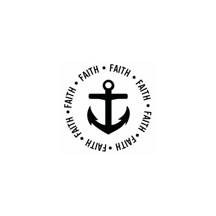 Faith Anchor Word Circle
