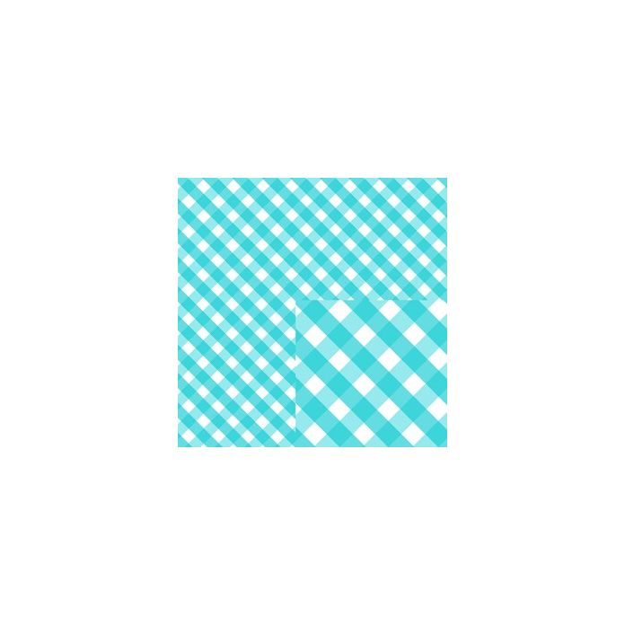 Blue Gingham Background / Pattern / Paper