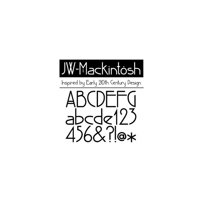JW Mackintosh Font