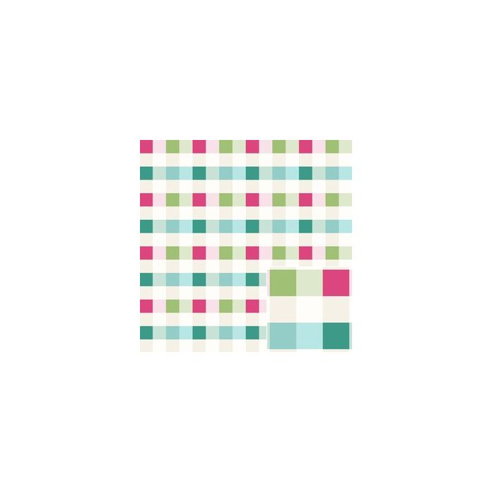 Colourful Large Checks Printable Background