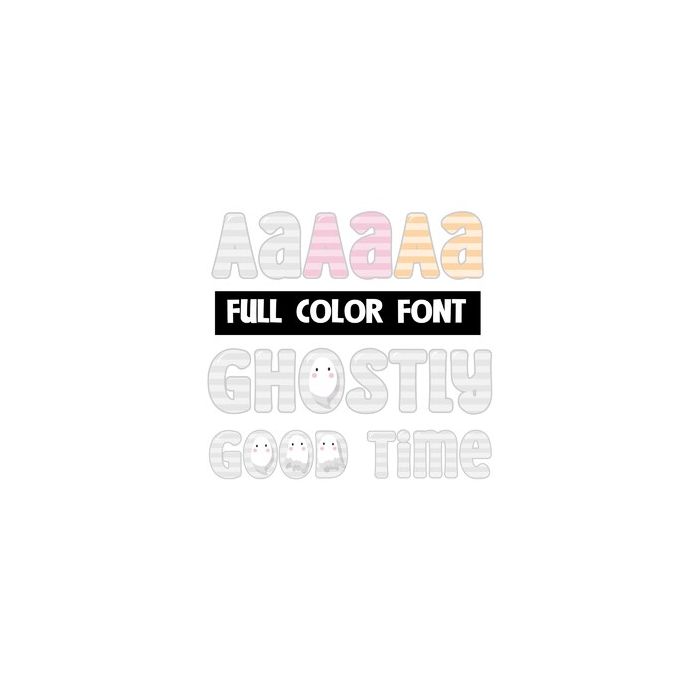 Ghostly Good Time Color Font