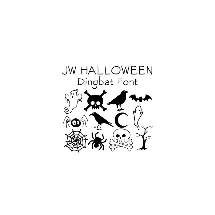 JW Halloween font