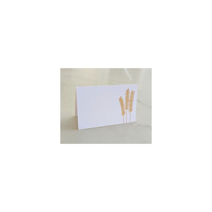 wheat place card