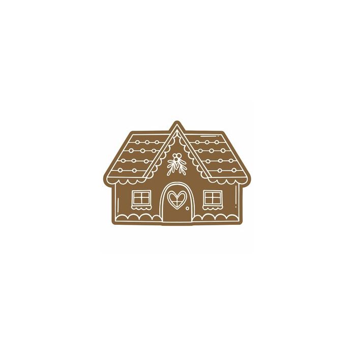 Gingerbread House - Gable Roof