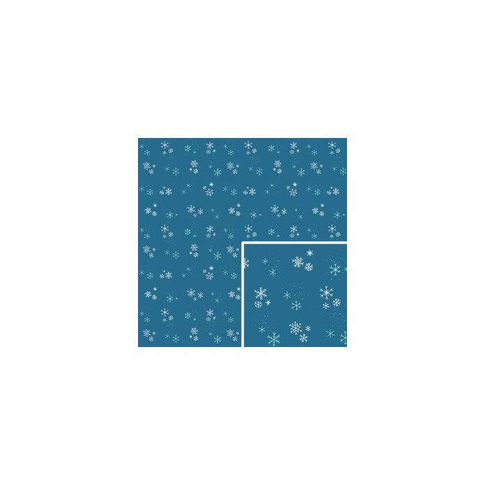 Frozen Snowflake Pattern