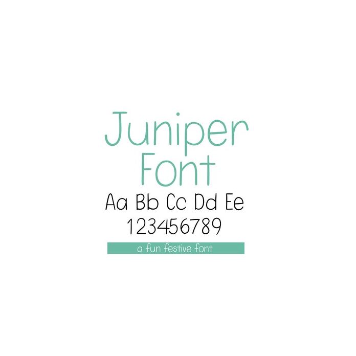 Juniper Font