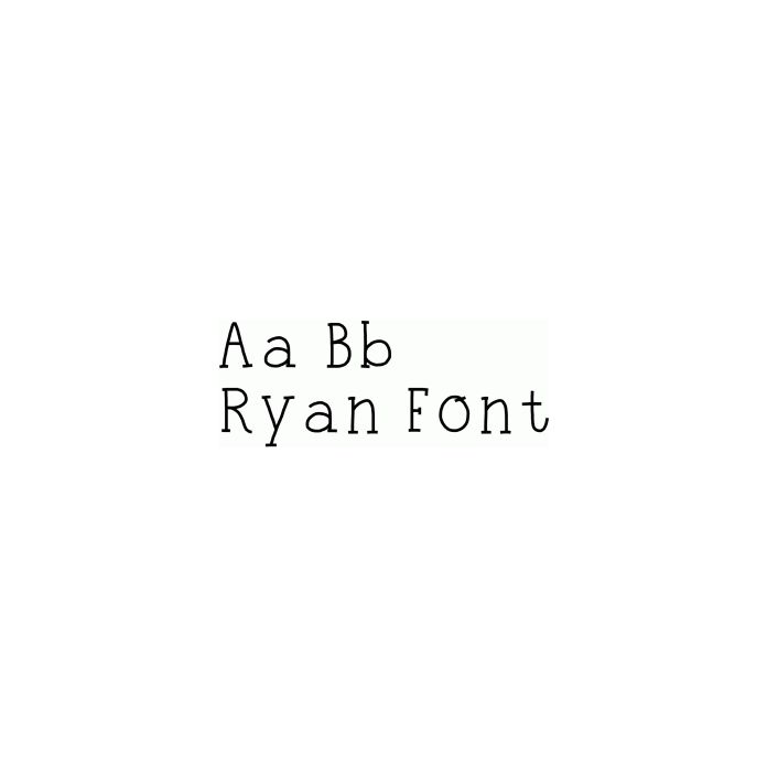 ryan font