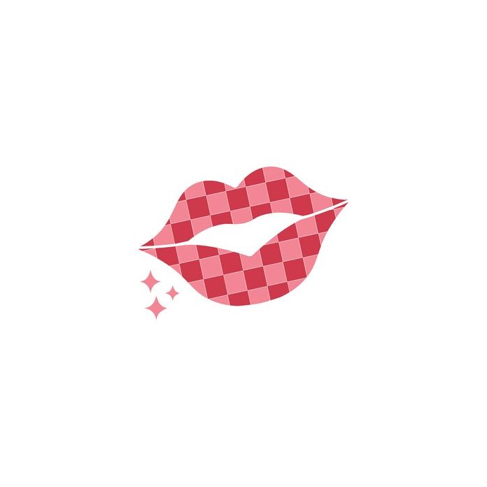 checkered lips