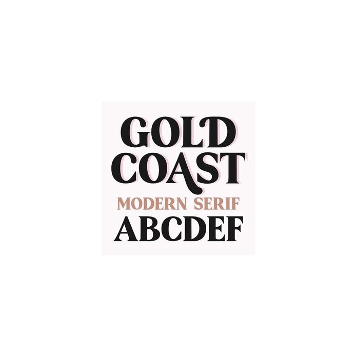 BFC Gold Coast Modern Serif Font