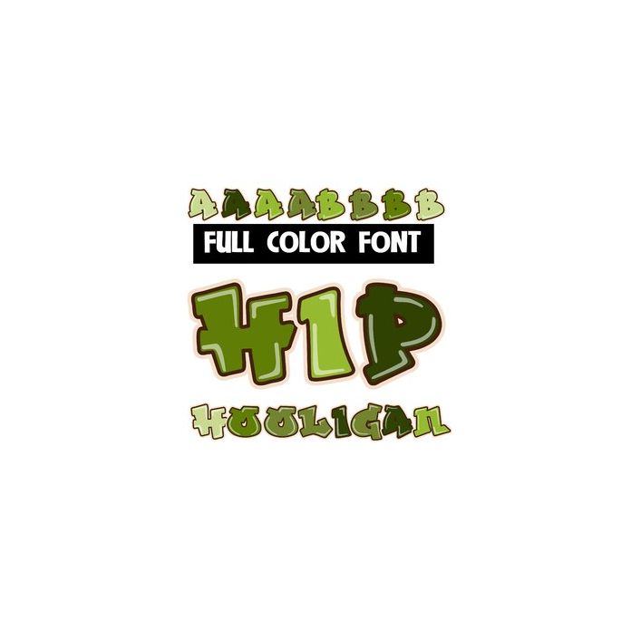 Hip Hooligan Color Font
