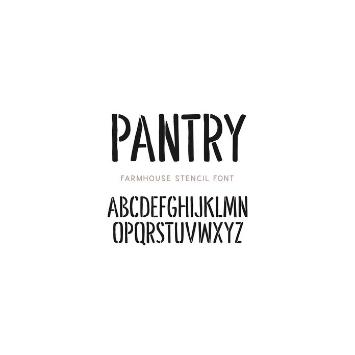 Pantry Font
