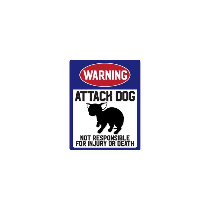 Attack Dog Sign