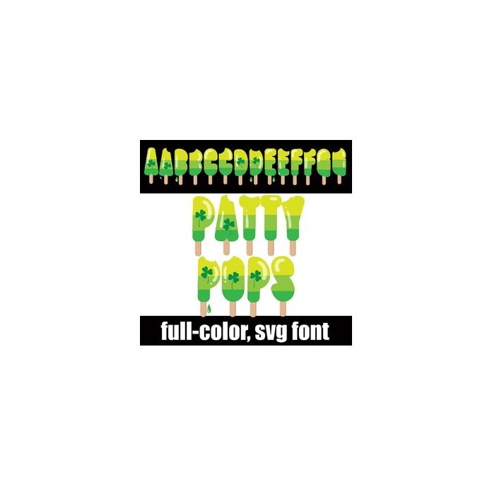 Patty Pops Color Font