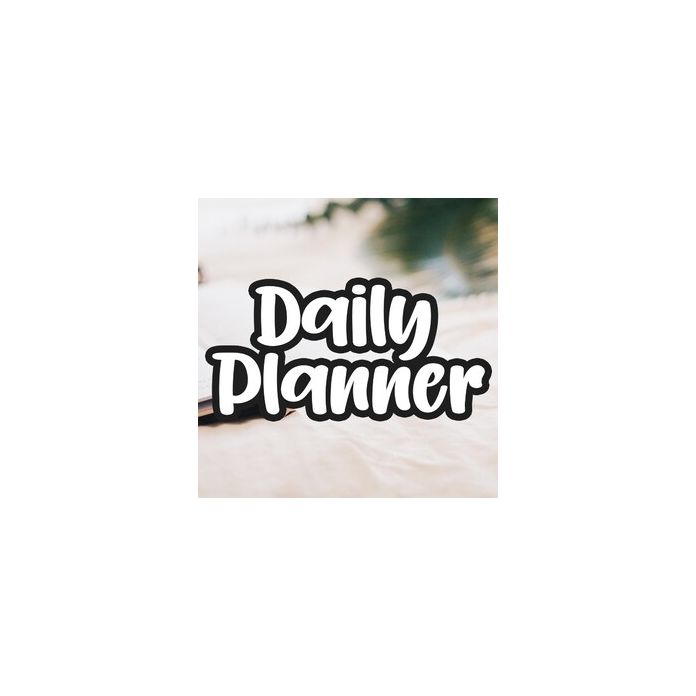 YS Daily Planner Font