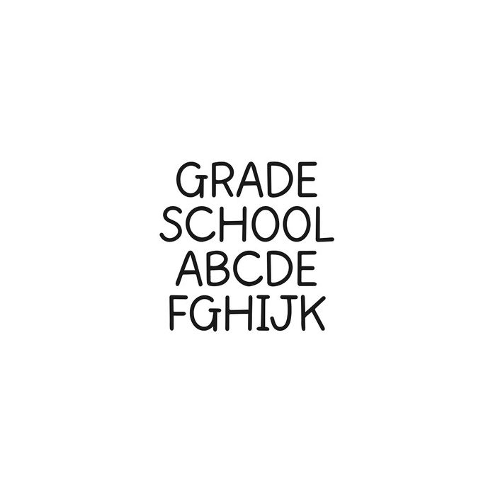 BFC Grade School Handwriting Font