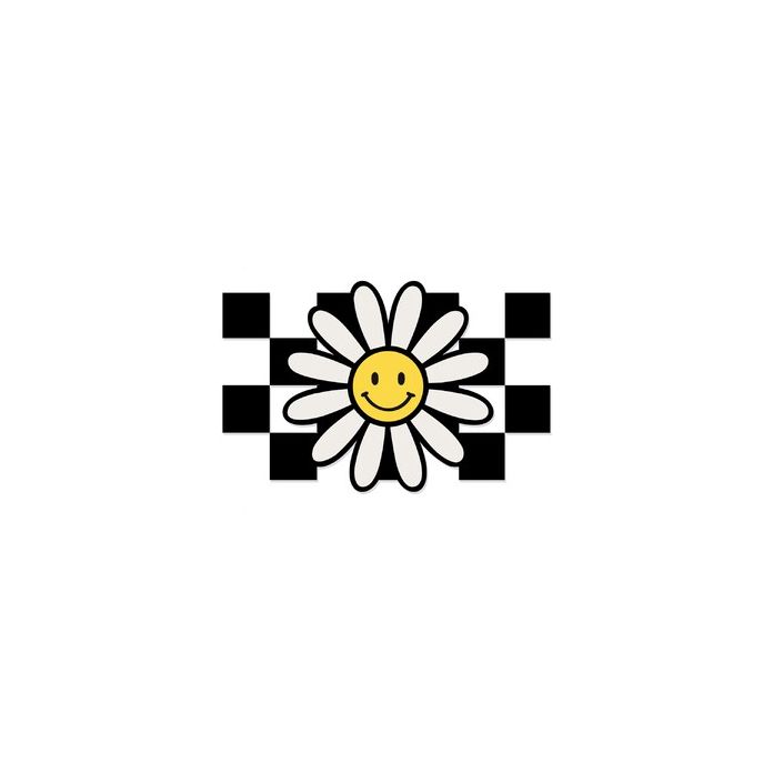 Retro Smiley Daisy