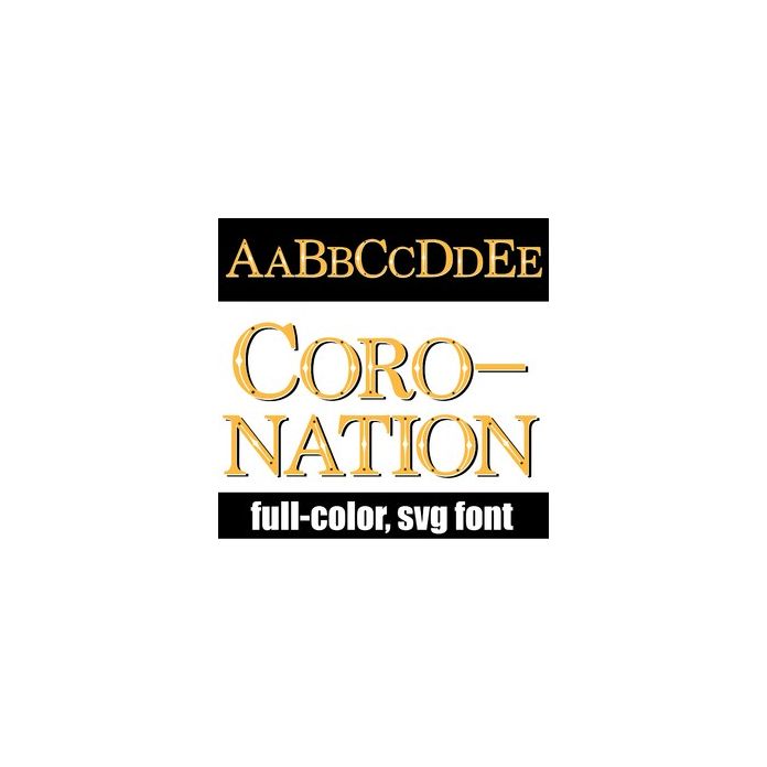 Coronation Color Font