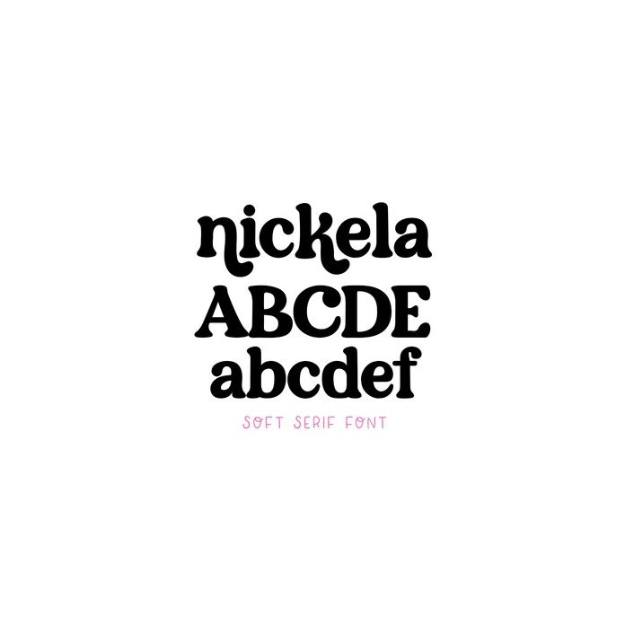 BFC Nickela Modern Soft Serif Retro Font