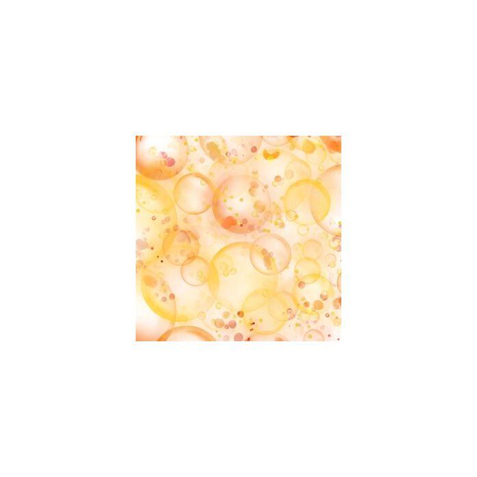 Yellow Watercolor Bubbles Background Pattern