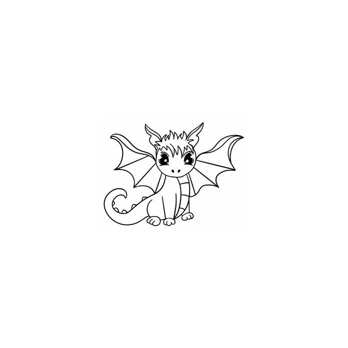 Cute Dragon Design